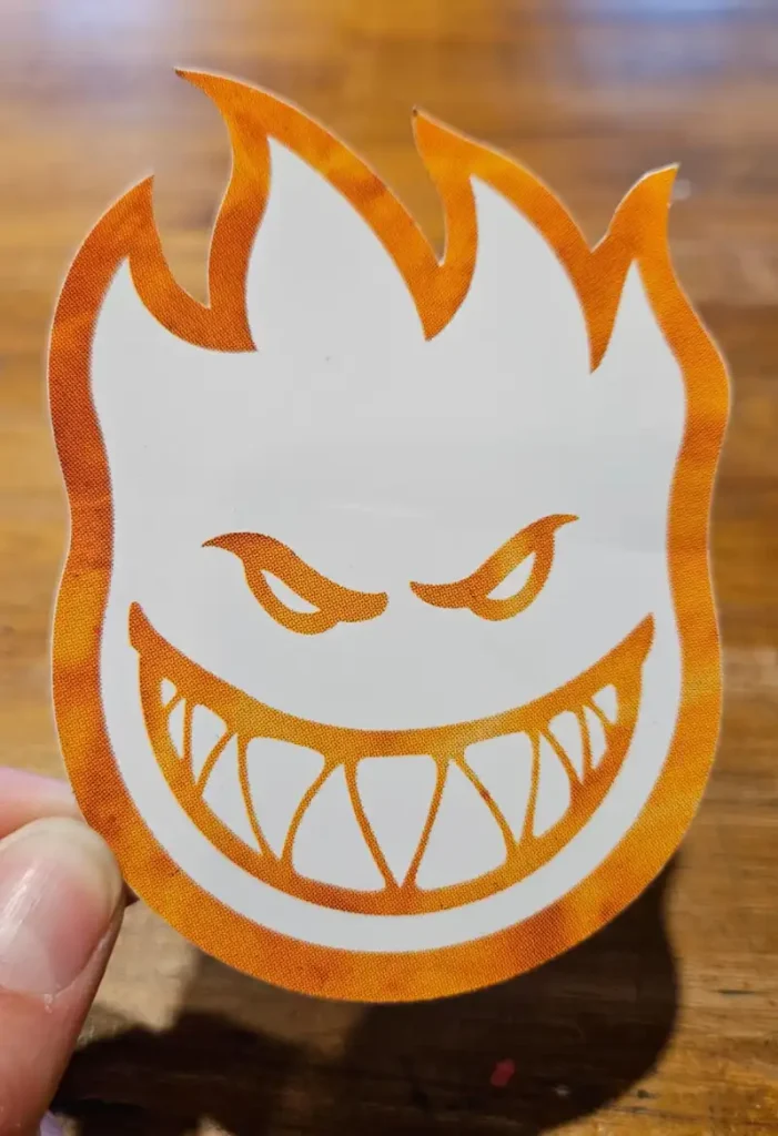 Sticker Spitfire Flame - CNC Store